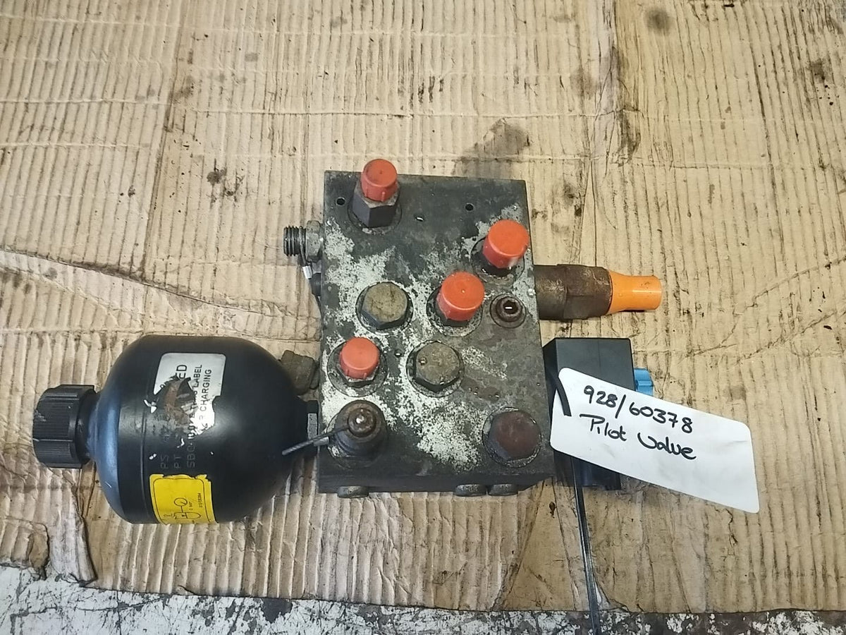 SECOND HAND PILOT VALVE JCB Part No. 928/60378 - Vicary Plant JCB ...