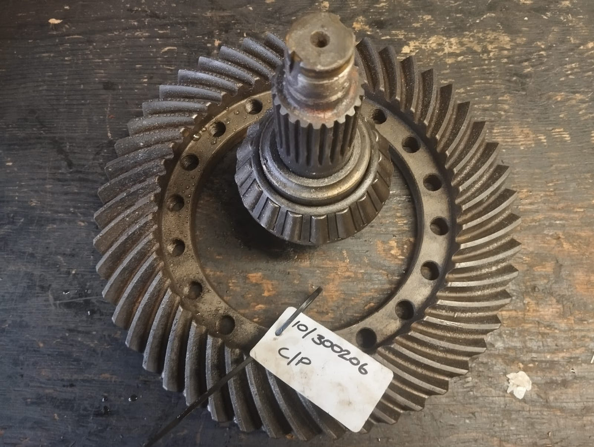 SECOND HAND CROWN WHEEL AND PINION JCB Part No. 10/300206 - Vicary ...