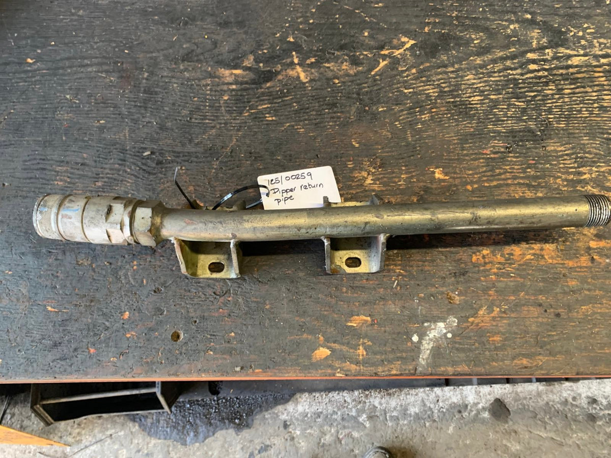 SECOND HAND DIPPER RETURN PIPE JCB Part No. 125/00259 - Vicary Plant ...
