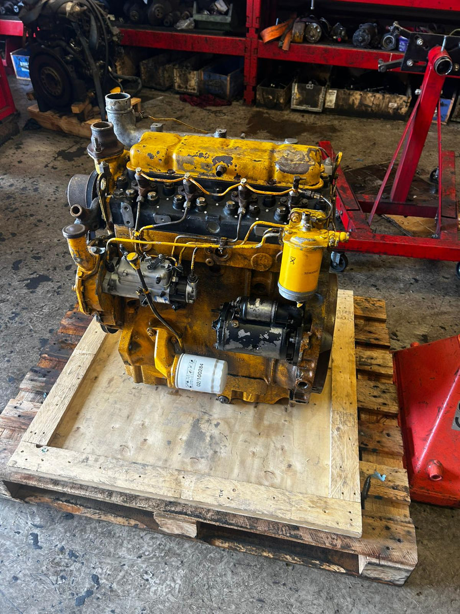 SECOND HAND COMPLETE REBUILT LD PERKINS ENGINE - Vicary Plant JCB ...