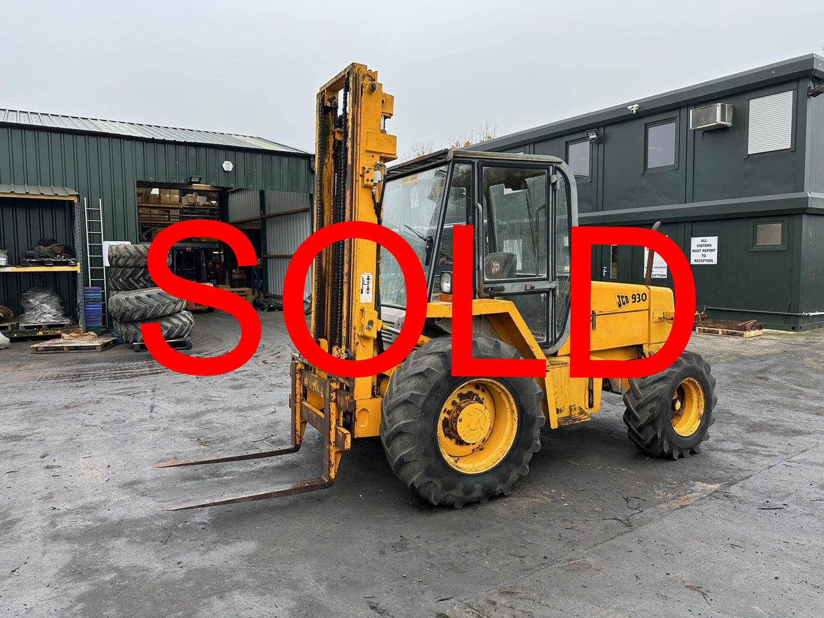 JCB 930 2WD 5.5M MAST YEAR 1996 - Vicary Plant JCB Spares – Vicary ...