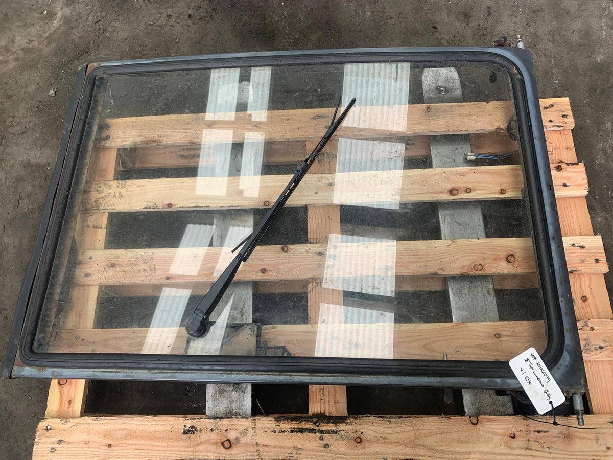 SECOND HAND FRONT WINDOW ASSEMBLY JCB Part No. KHN2079 - Vicary Plant ...