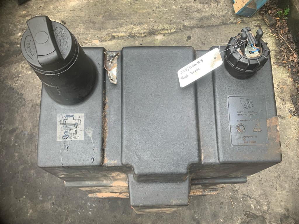 SECOND HAND FUEL TANK JCB Part No. 332/C8483 - Vicary Plant JCB Spares ...