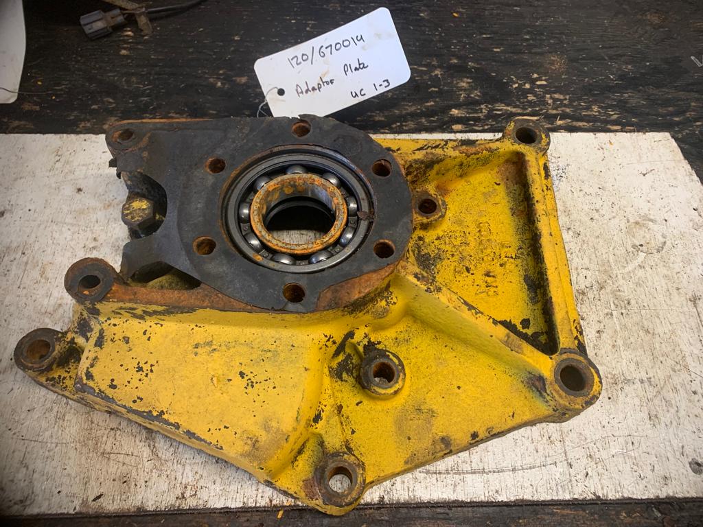 SECOND HAND PLATE JCB Part No. 120/67001 - Vicary Plant JCB Spares ...