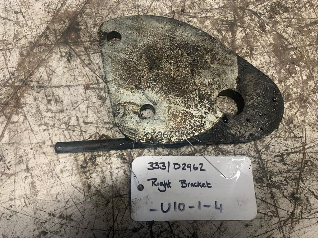 SECOND HAND PLATE RH JCB Part No. 333/D2962 - Vicary Plant JCB Spares ...