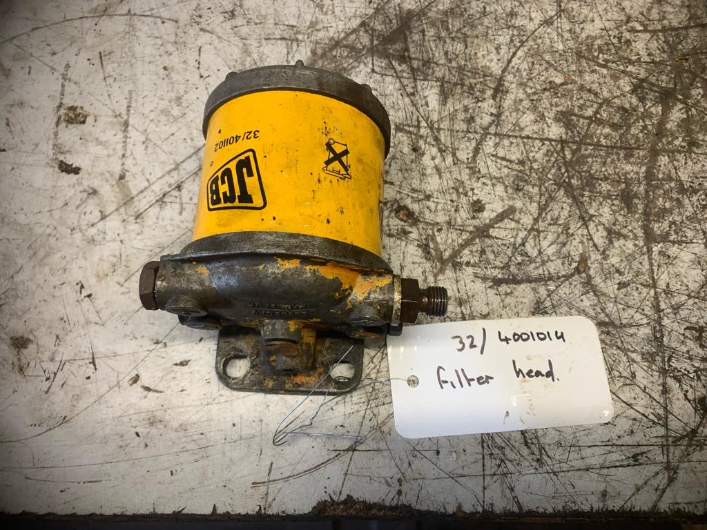 SECOND HAND FUEL FILTER JCB Part No. 32/400101 - Vicary Plant JCB ...
