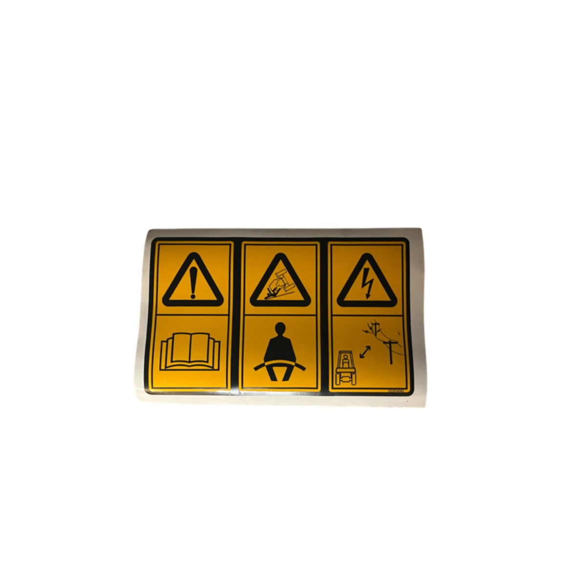 MULTI-WARNING LABEL JCB Part No. 332/G4040 - Vicary Plant JCB Spares ...