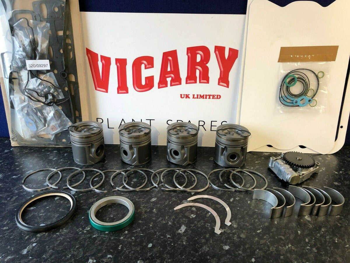 TIER 3 COMMON RAIL JCB 444 DIESELMAX ENGINE REBUILD KIT - Vicary Plant ...