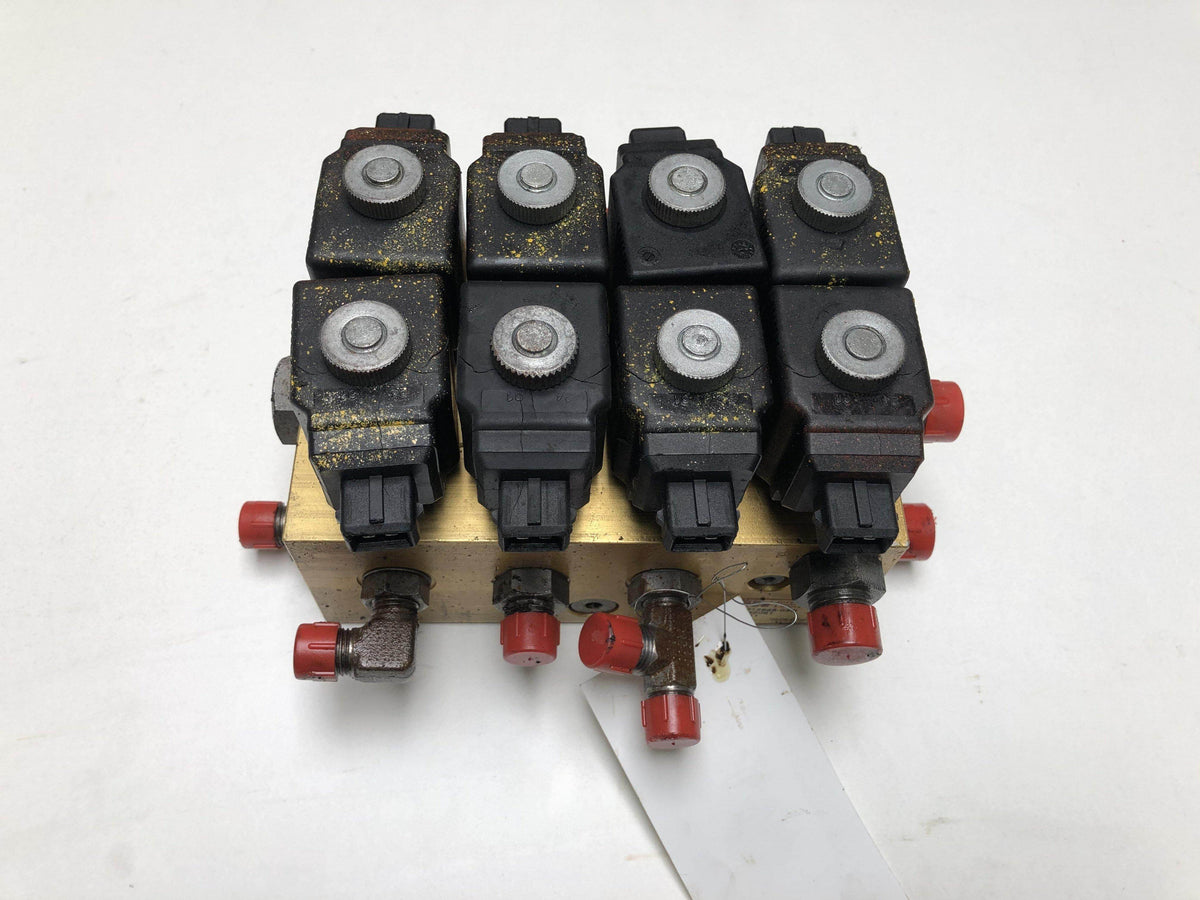 SECOND HAND 8 VALVE SOLENOID JCB Part No. 928/60061 - Vicary Plant JCB ...