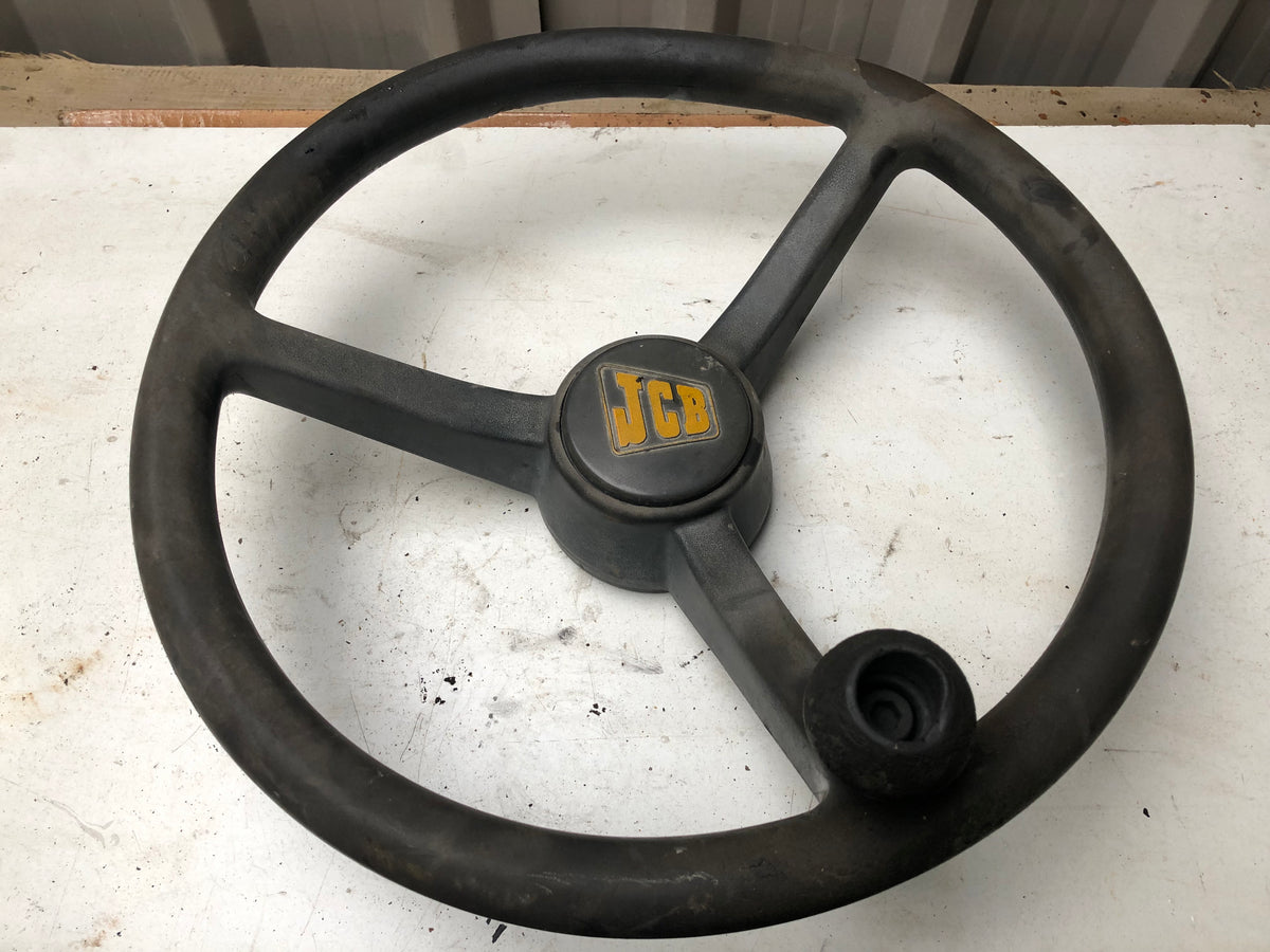 SECOND HAND STEERING WHEEL JCB Part No. 125/34800 - Vicary Plant JCB ...