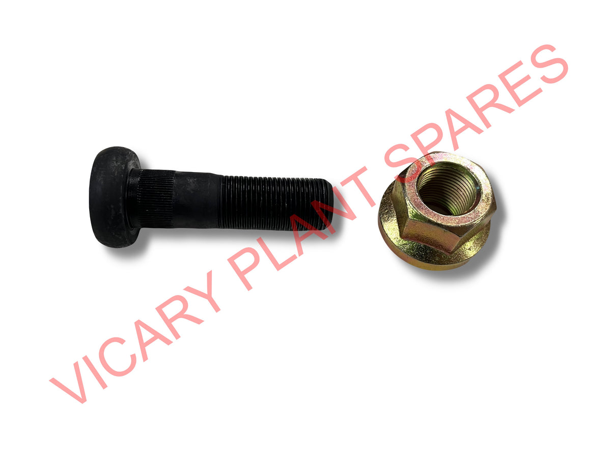 JCB WHEEL STUD AND NUT 106/40001 + 826/00923 - Vicary Plant JCB Spares ...