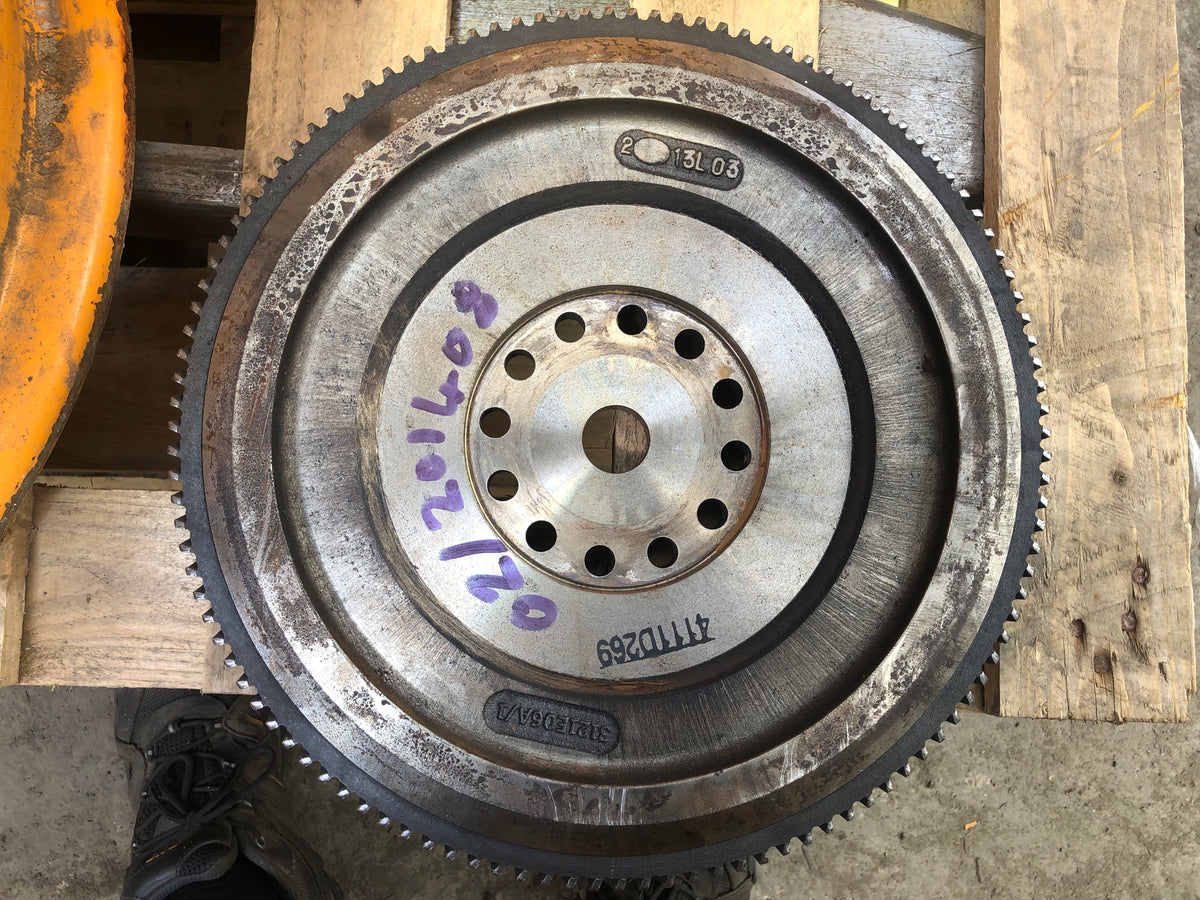 SECOND HAND FLYWHEEL ASSEMBLY JCB Part No. 02/201408 - Vicary Plant JCB ...