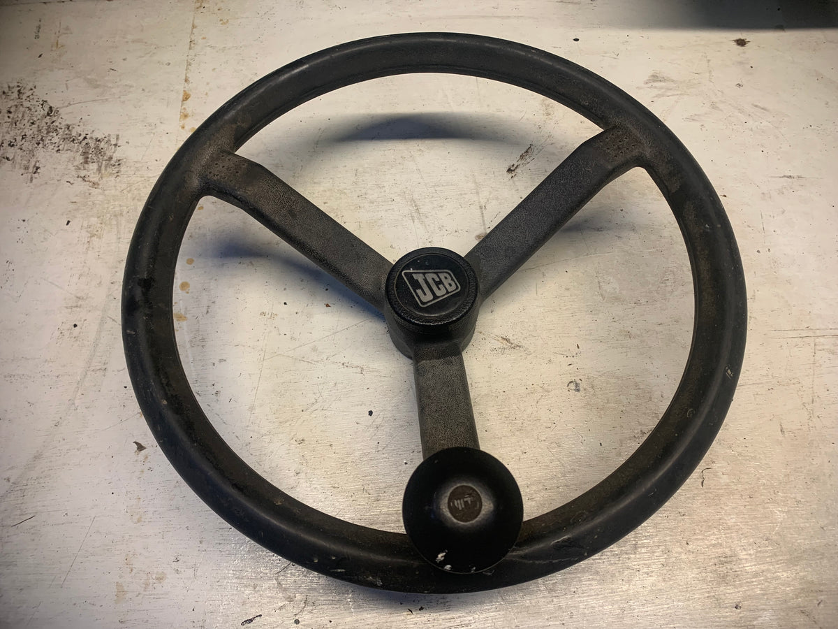 SECOND HAND STEERING WHEEL JCB Part No. JLJ0421 - Vicary Plant JCB ...